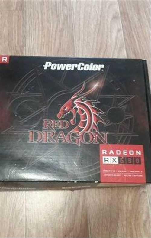 Видеокарта 2 gb Radeon RX 550 Power color