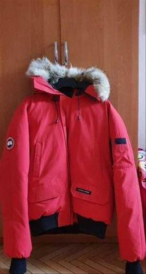 Пуховик бомбер Canada Goose оригинал