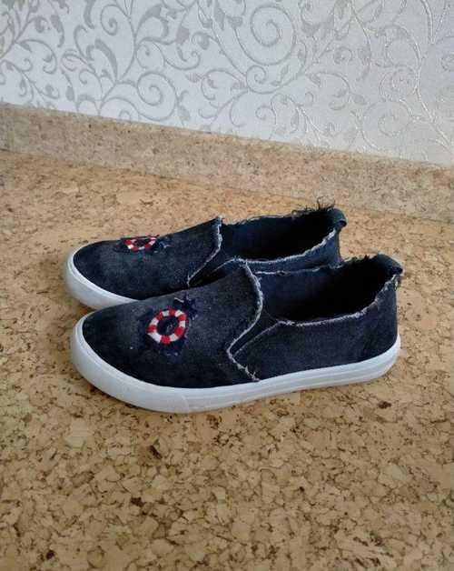 Кеды джинсовые, р.36