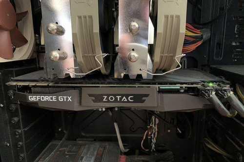 Видеокарта Zotac 1080Ti AMP 11Gb