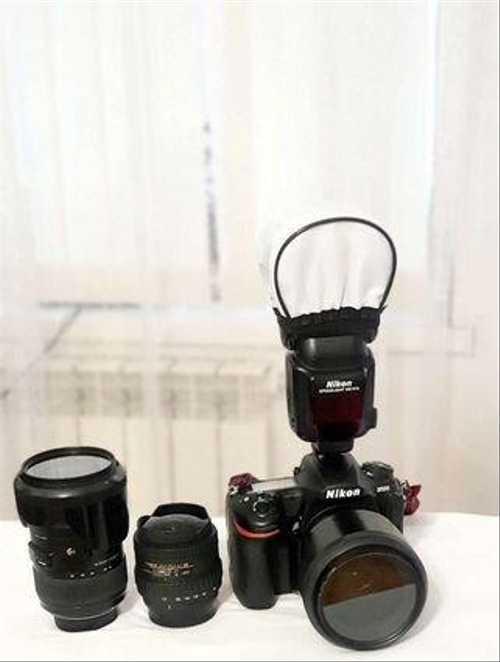 Nikon D500 с крутыми объективами и допами