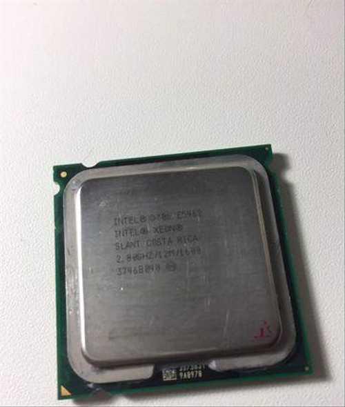 Процессор Xeon e5462