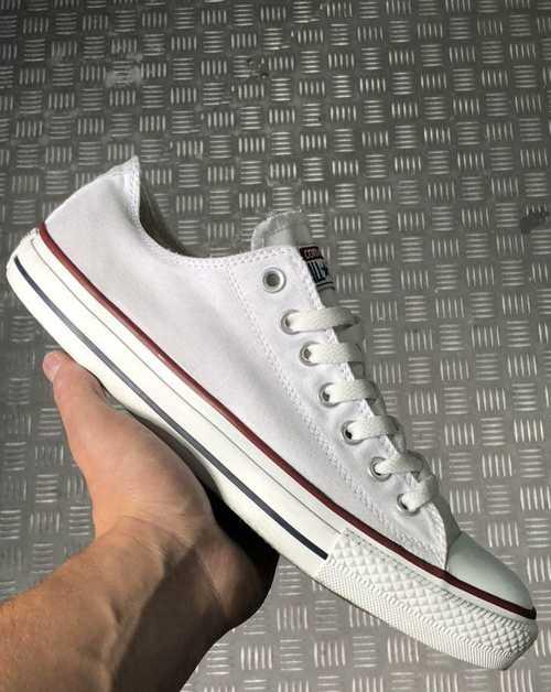 Кеды Converse White Low 44р