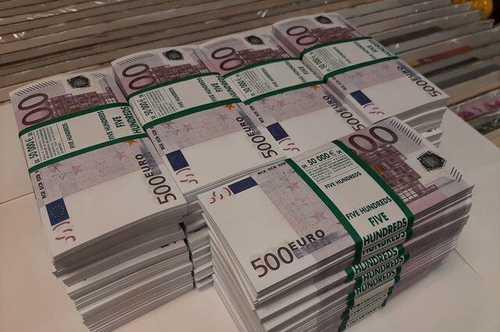 50 Пачек Билет Банка Приколов 500 Euro Обновленные