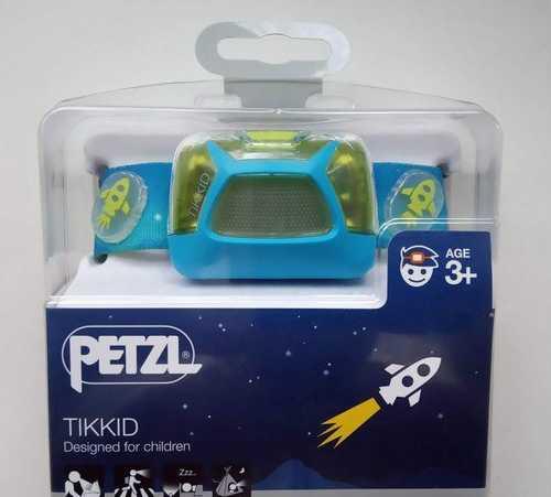 Детский налобный фонарь Petzl Tikkid. Новый