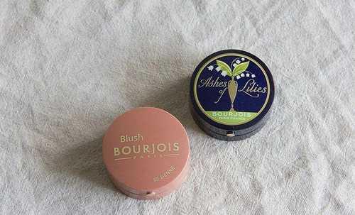 Тени и румяна bourjois новые/просроченные