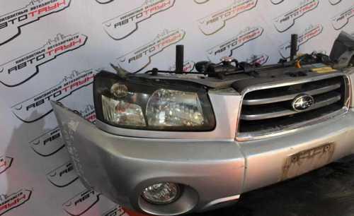 Nosecut subaru forester SG5 SG9 1 модель серебро K