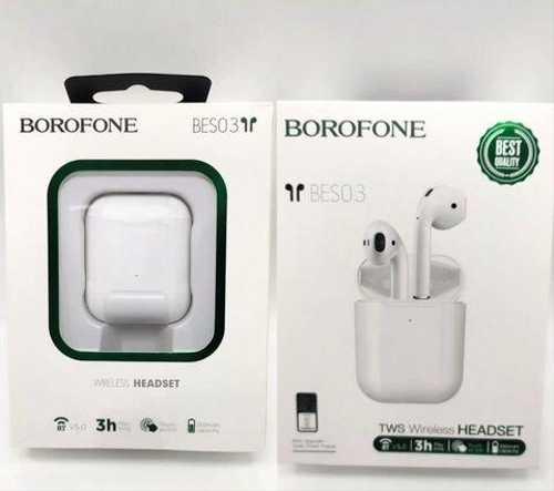 Bluetooth - гарнитура Borofone BES03 White