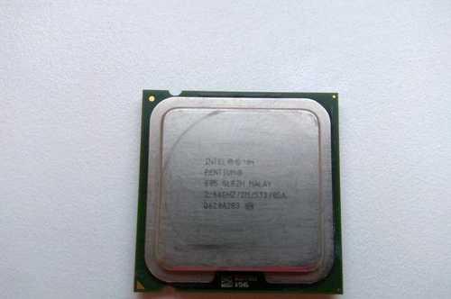 Процессор Intel pentium 2,66 lga775