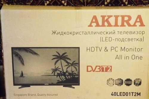 Телевизор Akira 40LED01T2M
