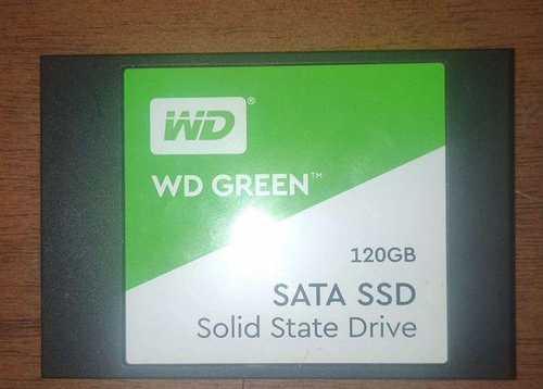SSD WD 120 gb Green