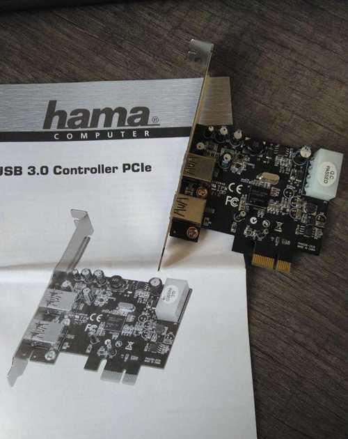 USB контроллер PCI-E to USB 3.0