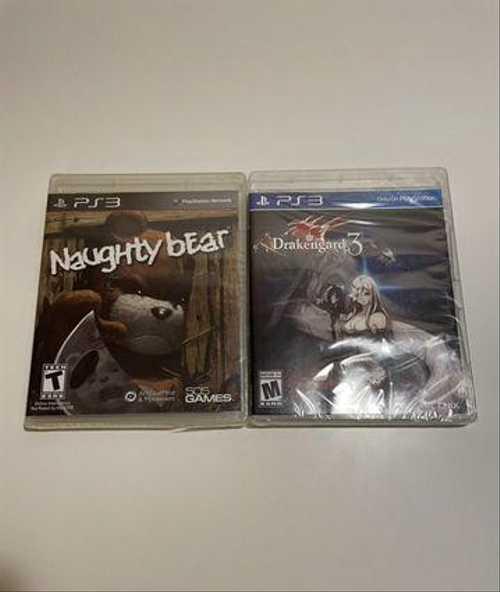 Naughty bear и Drakengard 3 для PS3