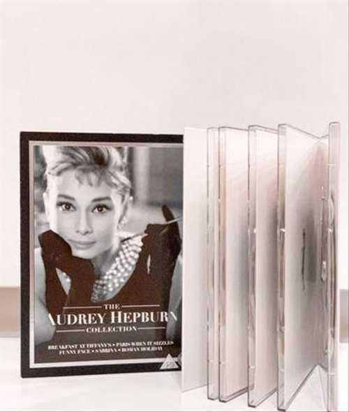 Коллекция фильмов dvd с Одри Хепбёрн на английском