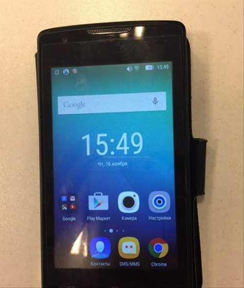 Телефон Lenovo A1000 на 2 сим карты