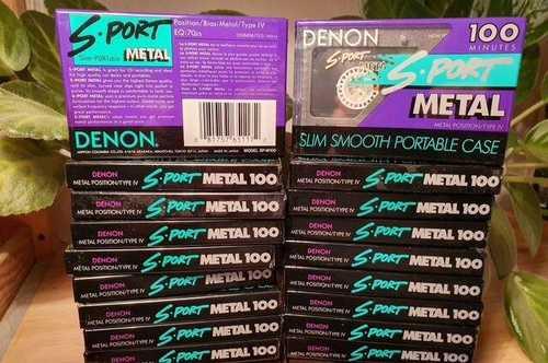 Аудиокассета denon S*Port Metal - 100 Количества