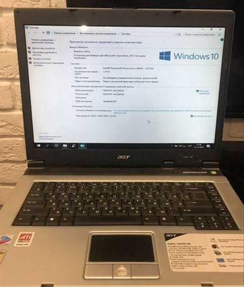 Ноутбук Acer aspire 1694wlmi