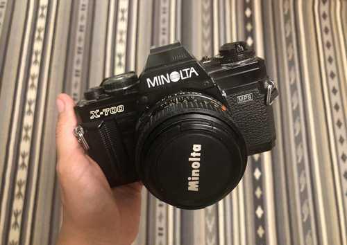 Плёночный фотоаппарат Minolta x700
