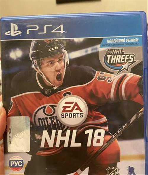 Игра для приставки ps4. EA Sport. NHL 18