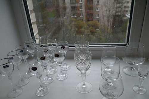 Богемия рюмки бокалы стаканы