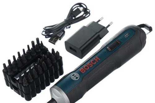Аккумуляторная отвертка bosch GO kit