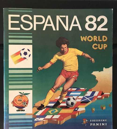 Альбом Panini Spain 1982 (Панини чм 1982)