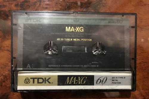 Аудиокассета TDK MA-XG 60