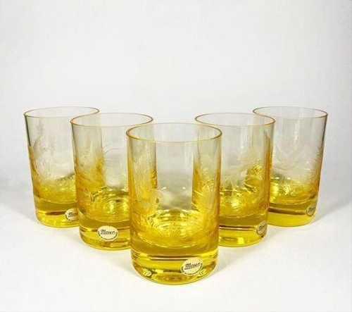 Хрустальные стаканы для воды и виски мозер Moser