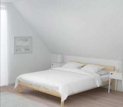 Кровать IKEA 160 х 200 с полиуретановым матрасом