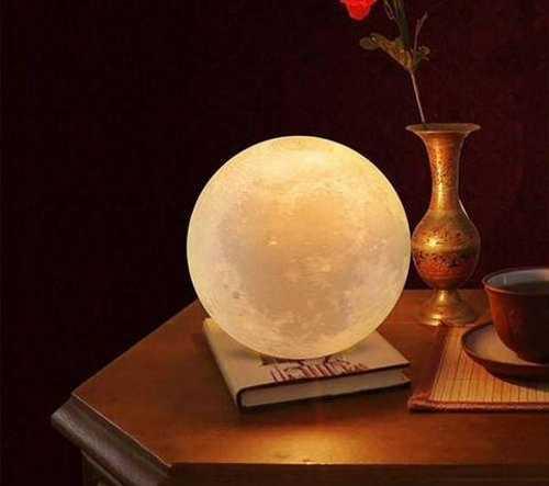 Ноничк колонка 3D Music Moon Lamp