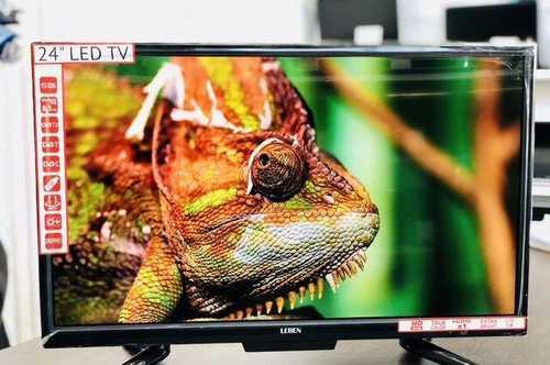 Новый Телевизор Leben LE-LED24R282T2/USB/DVB-T2