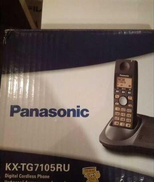 Радиотелефон Panasonic KX-TG7105RU (2шт.)