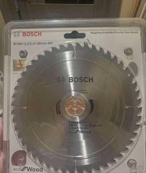 Пильный диск bosch