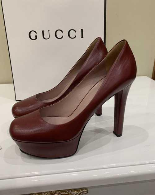 Туфли Gucci оригинал Италия 38,5-39