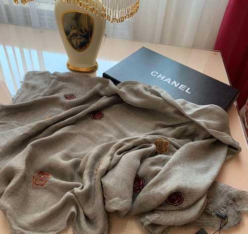 Палантин шаль платок Chanel