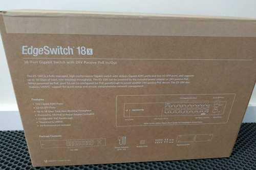 Коммутатор свич (switch) Ubiquiti 18x