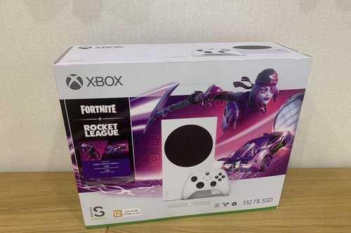Xbox Series S Fortnite Bundle (новый,рст,гарантия)