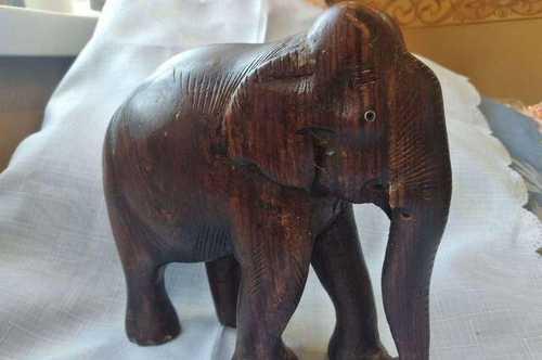 Слон деревянный Индия 2005г