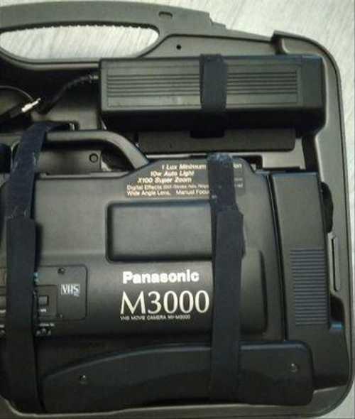 Видеокамера Panasonic m3000 VHS. Панасоник м 3000. Panasonic m3000 комплектация. Panasonic m3000 кассета. Panasonic m3000
