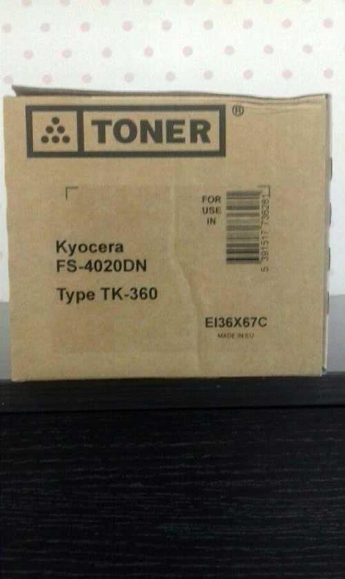 Картридж ТК-360 для Kyocera FS-4020 dn