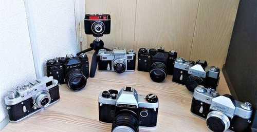 Коллекция Советских фотоаппаратов