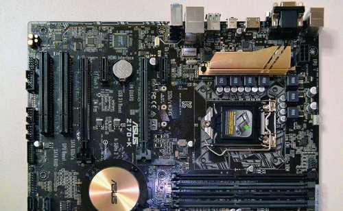 Asus Z170-K LGA1151 4*DDR4 USB3.0 VGA hdmi