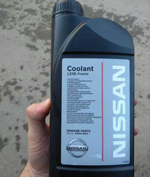 Антифриз ниссан террано. Антифриз Nissan l248. Nissan Coolant l248 цвет. Coolant l250. L248 Premix.