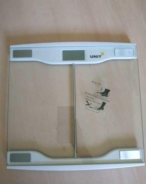 Весы напольные unit bathroom scale