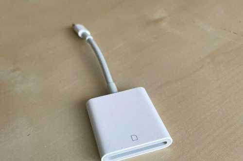 Переходник Apple Lightning to SD Card