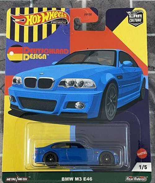 Hot wheels premium bmw m3 e46