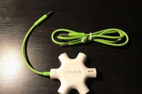 Аудио разветвитель Belkin RockStar 5-Jack