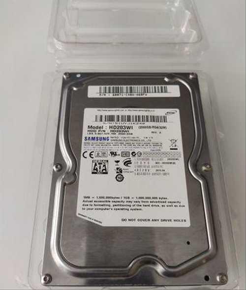 Жесткий диск HDD 3.5'' Samsung HD203WI 2Tb