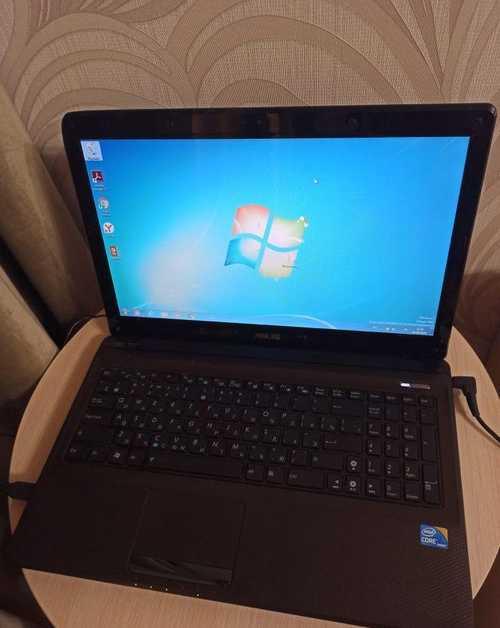Ноутбук asus K52J intel core i3