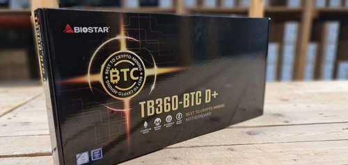 Материнская плата biostar TB360-BTC D+, новая